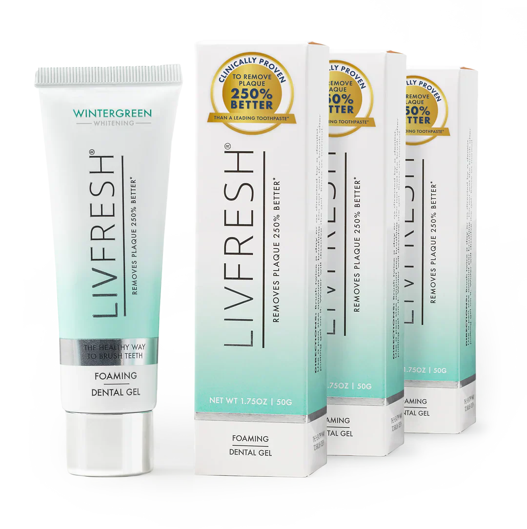 LIVFRESH Wintergreen – Larineco™️ - Remineralizing Gum