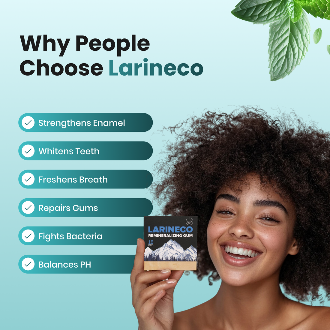 Larineco™️ - Remineralizing Toothpaste – Larineco™️ - Remineralizing Gum